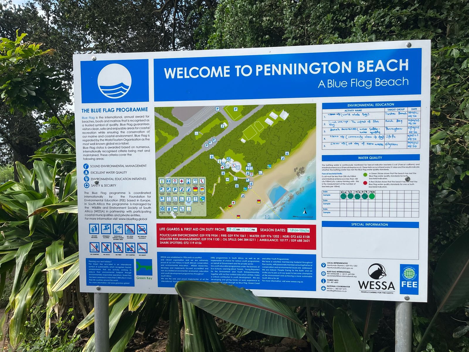 Pennington Beach – KwaZulu Natal | Swimming, Surfing & Holiday Guide ...